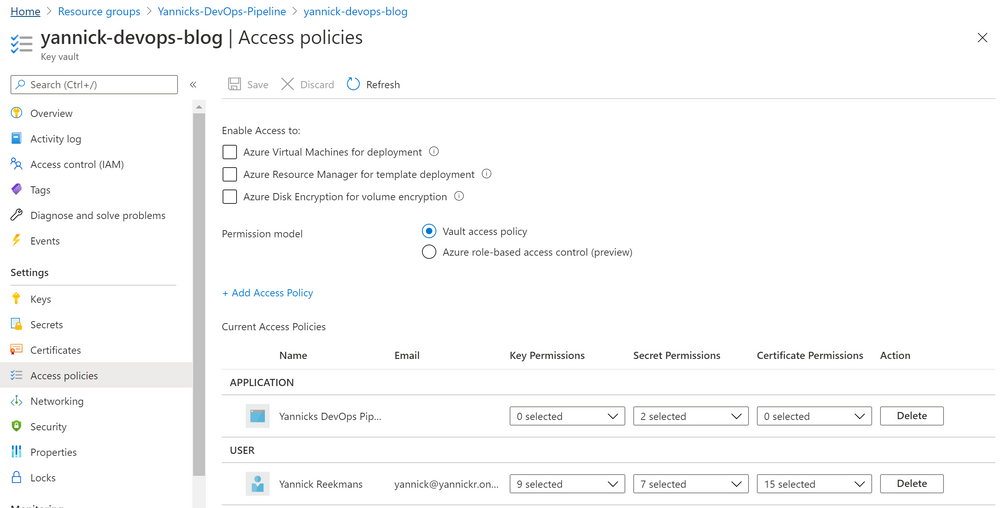 Secure app-only authentication with CLI for M365/PnP PowerShell using Variable Groups in Azure ...