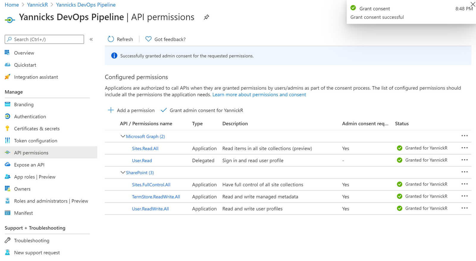 Secure App Only Authentication With Cli For M365pnp Powershell Using Variable Groups In Azure