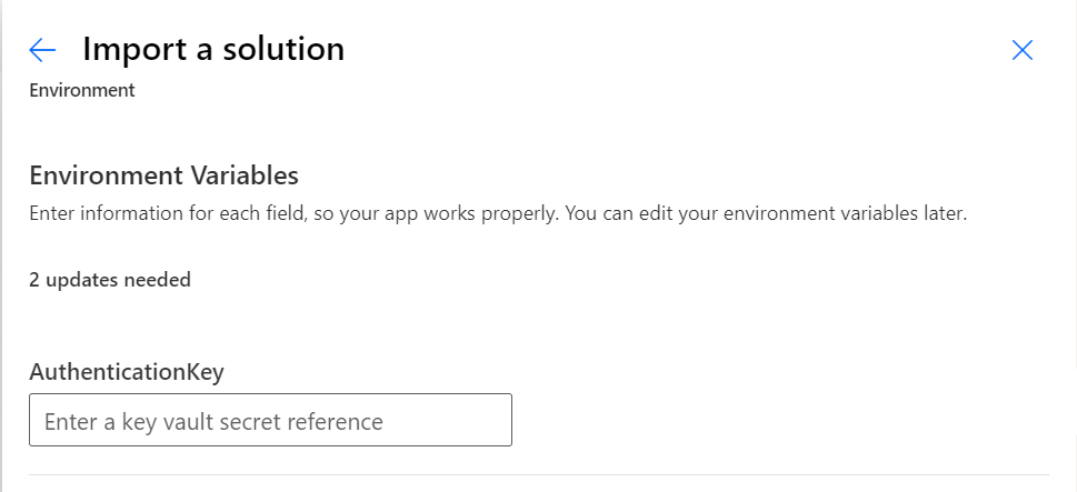Power Platform environment variable secrets from Azure Key Vault: an ...