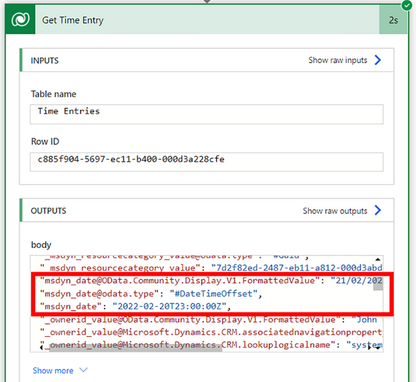 Dataverse Trigger And Action In Power Automate Return Different Values For Date Only Columns 7695